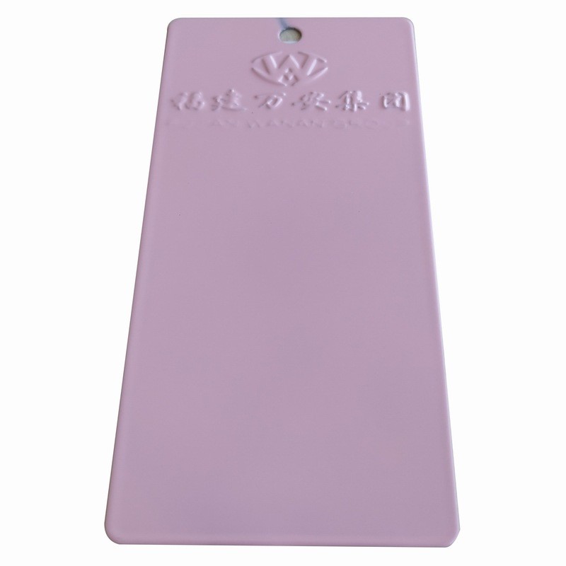 Fujian Wanan Indoor Use Pink Color Pantone 699C Smooth Surface Powder ...